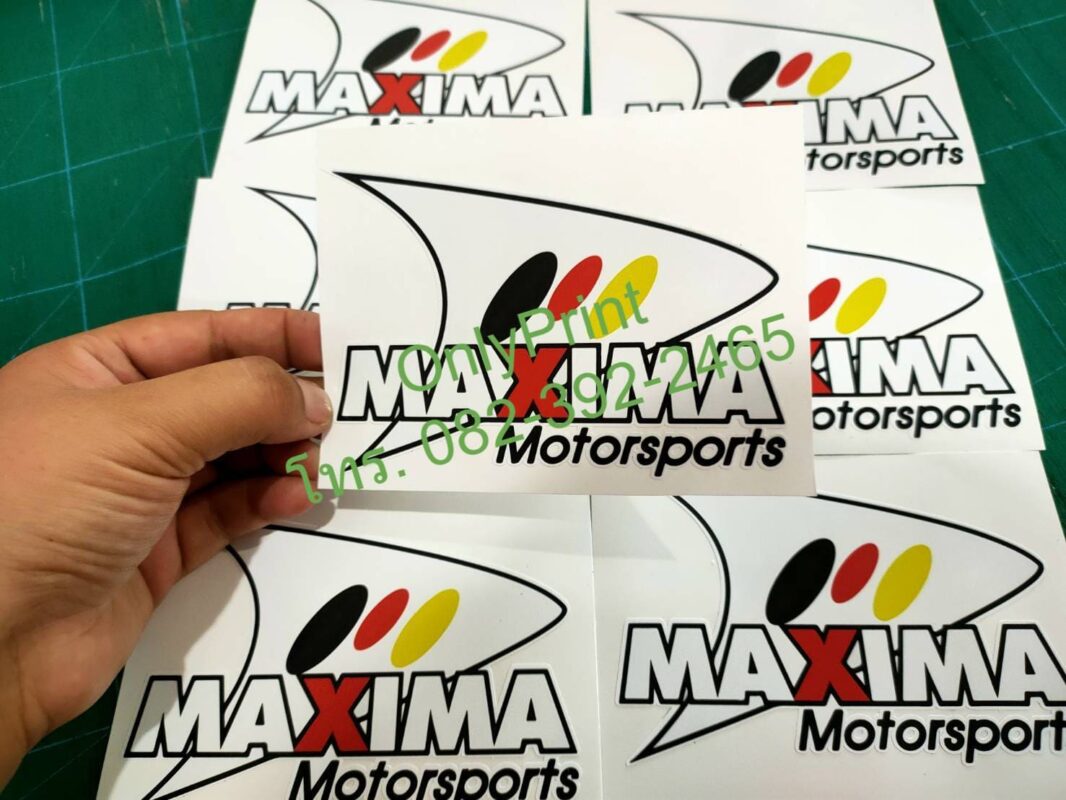 สติ๊กเกอร์สะท้อนแสง ตัดสติ๊กเกอร์สะท้อนแสง 3M ไดคัทตามแบบ